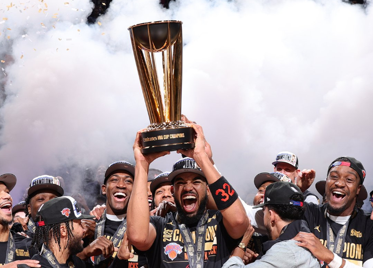 Knicks Win In-Season Championship Tourney! NY 124 San Antonio 113 ...